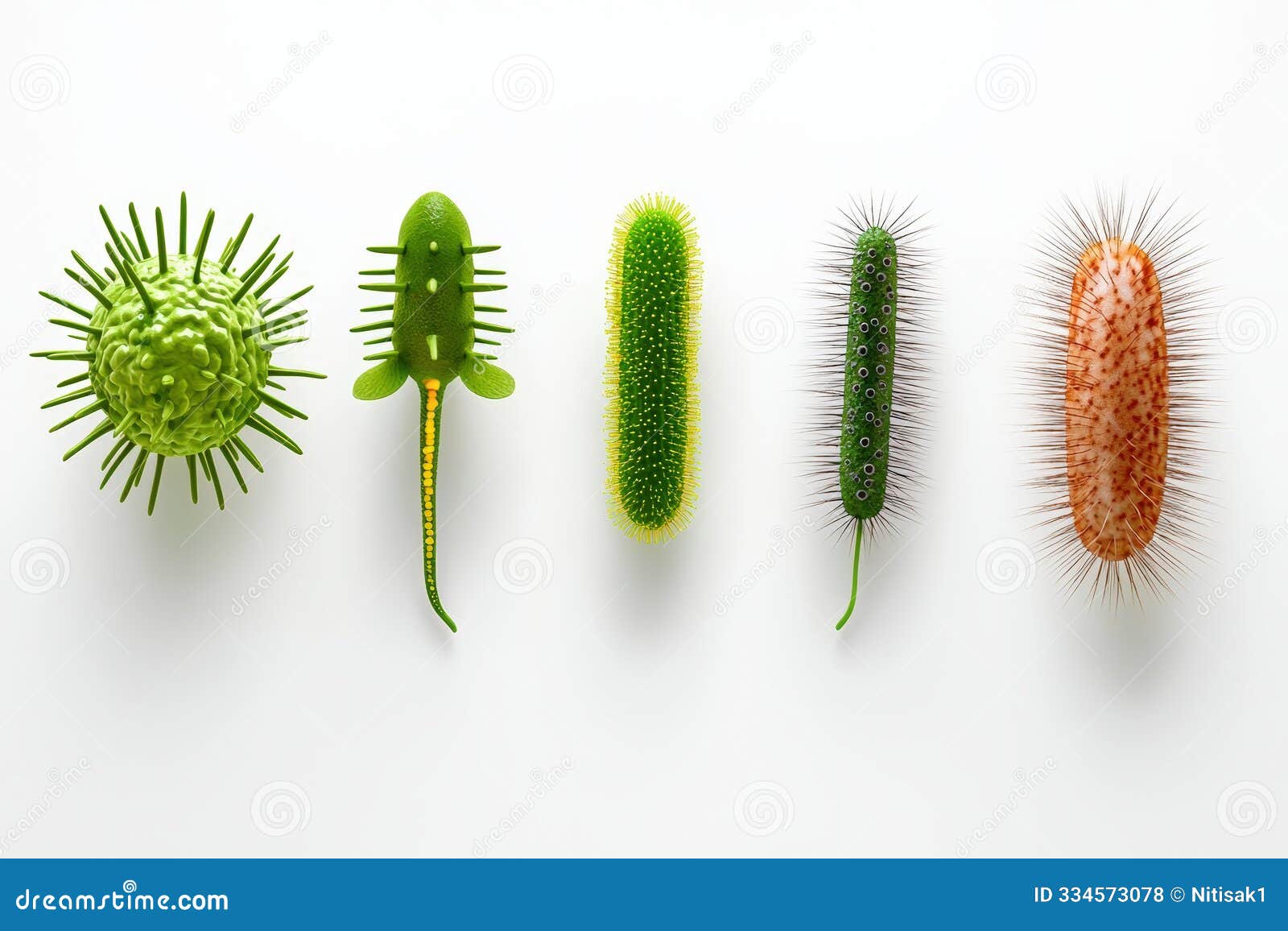 A Collection of Unique Abstract 3D Models Resembling Various ...