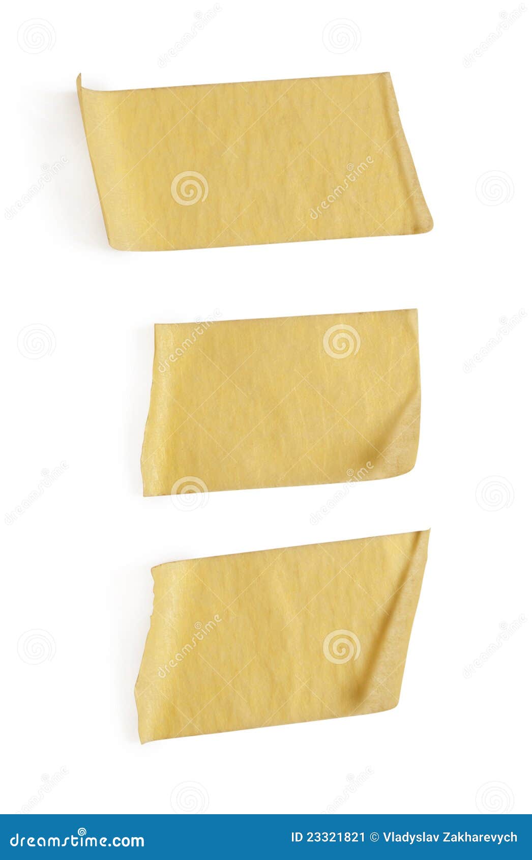 Collection of Various Adhesive Tape Pieces Stock Image - Image of brown ...