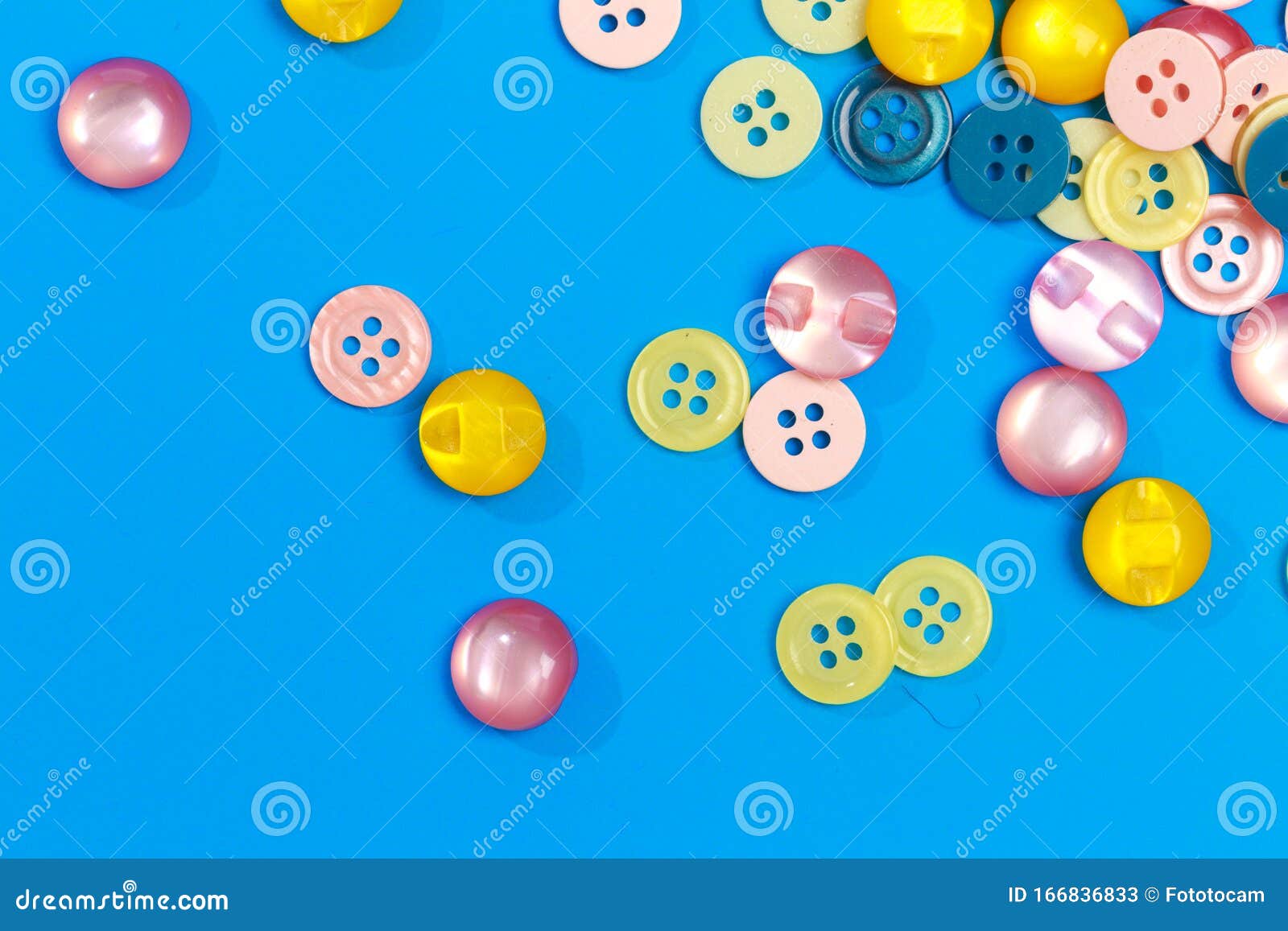 Collection of Various Colored Buttons on Colored Background Stock Image ...