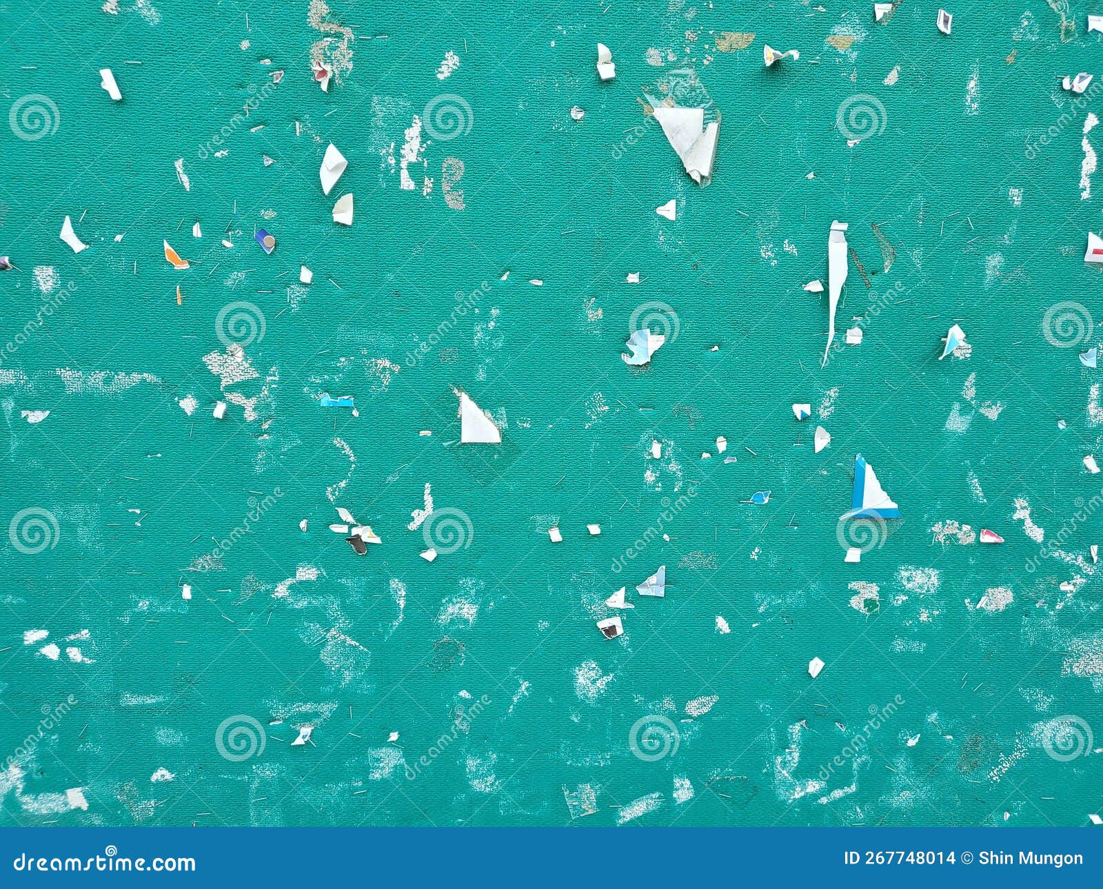 Collection of Various Crumpled Note Papers on. Stock Photo - Image of ...