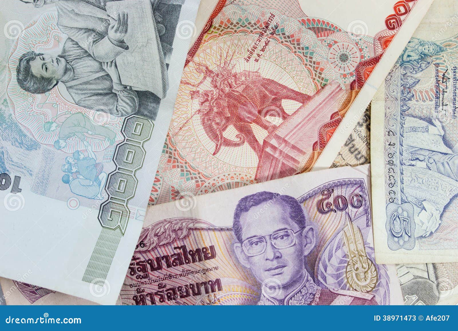 A Collection of Various Currencies from Countries Stock Image - Image ...