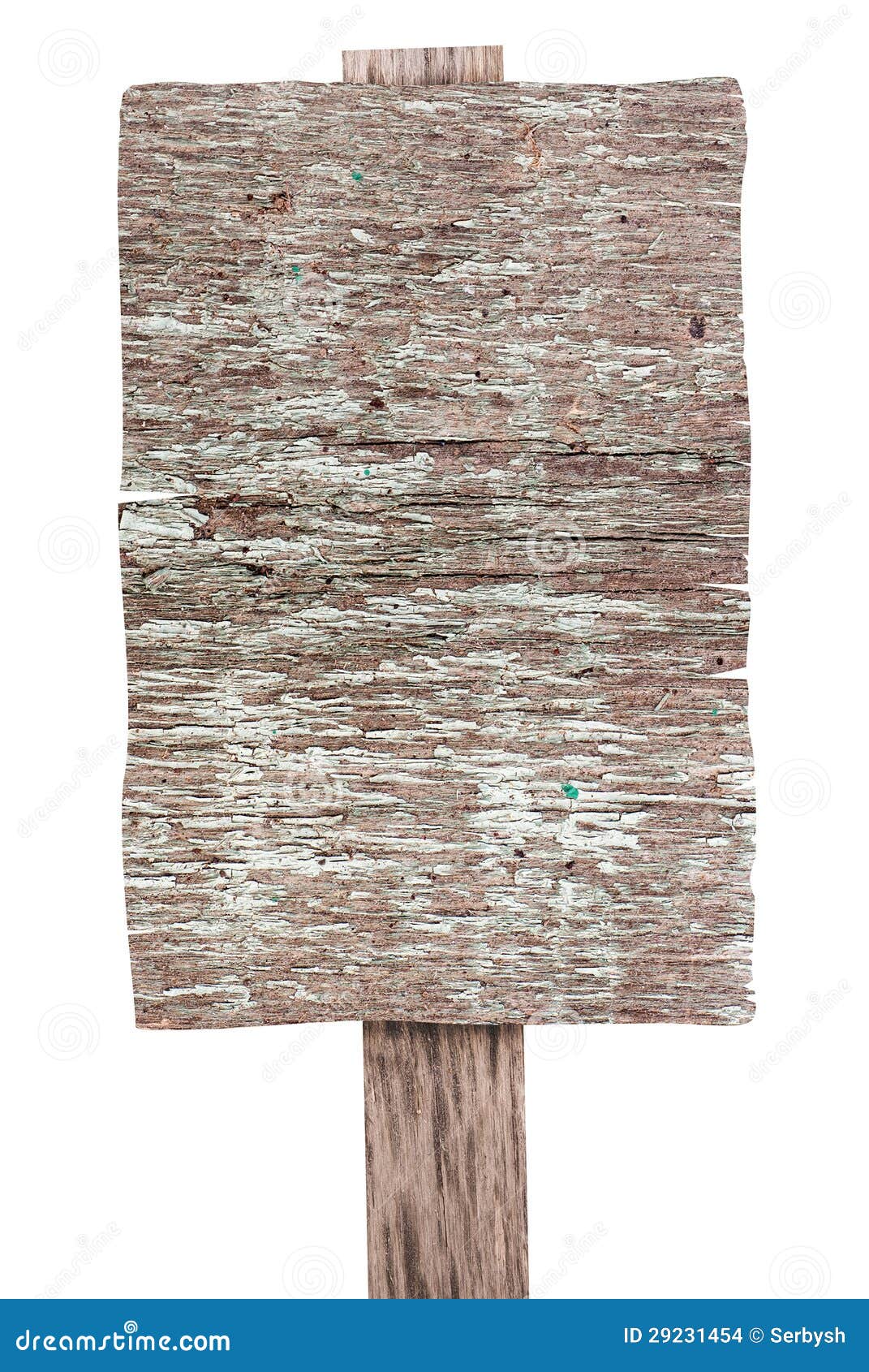 Collection of Various Empty Wooden Sign on White Background Stock Photo ...