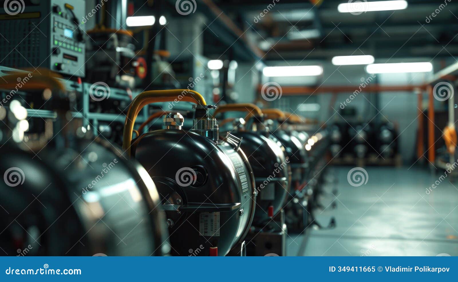 A Collection of Various Fire Hydrants in a Room. Ideal for Fire Safety ...