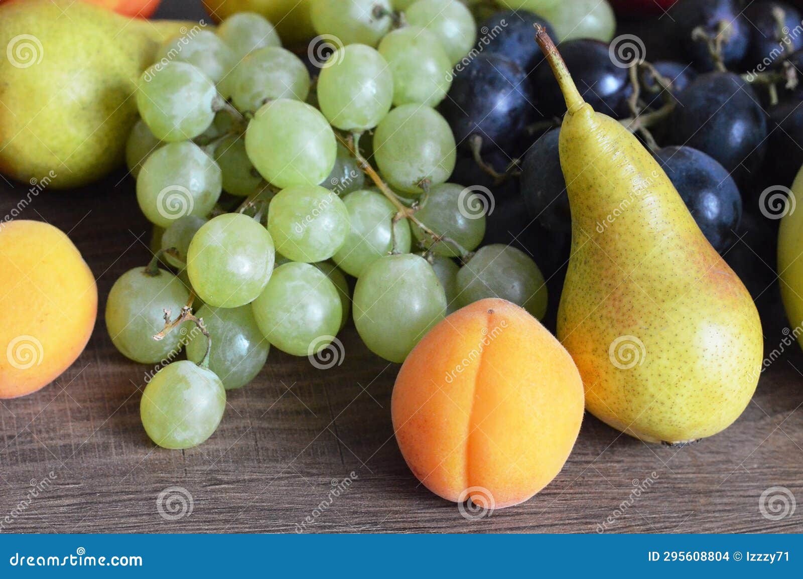 Collection of Various Fruits on the Table Stock Photo - Image of diet ...