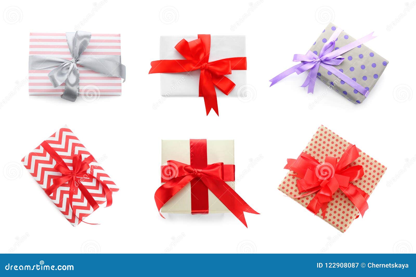 Collection of Various Gift Boxes Stock Image - Image of object, boxing ...