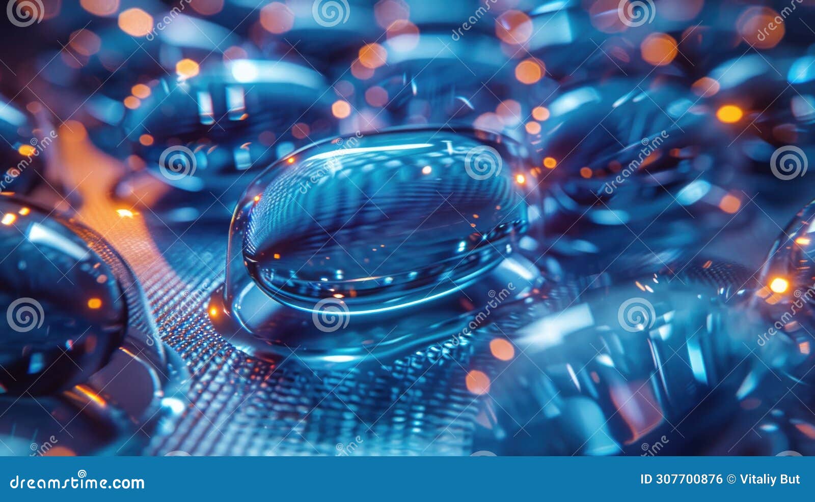 Assorted Shiny Objects Arranged on a Table. Generative AI. Stock Photo ...