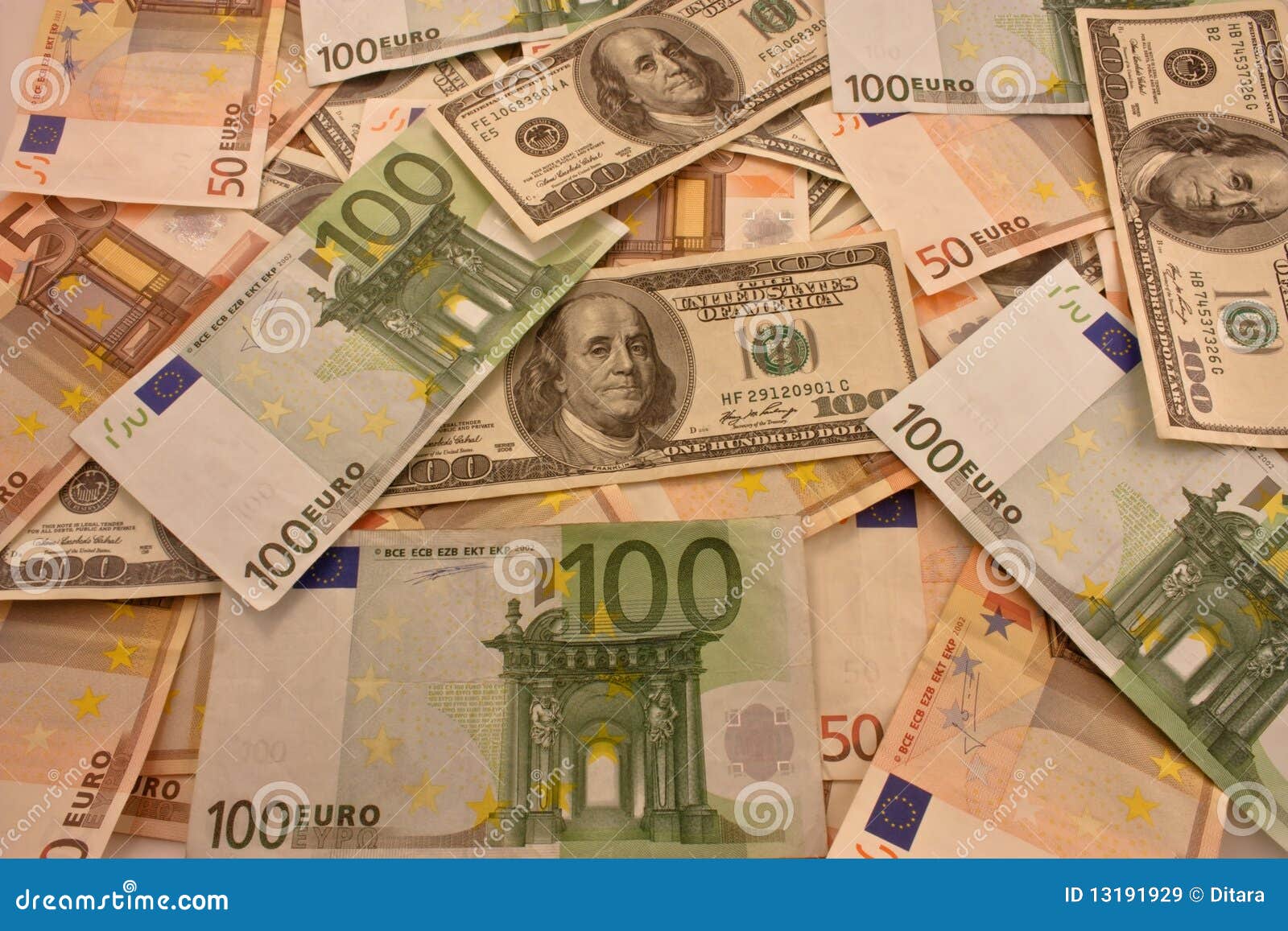 Collection Of Various Money Stock Image - Image of finances, finance ...