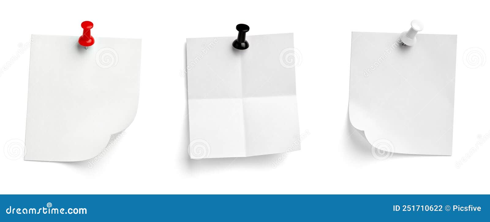 Note Paper Push Pin Message Red White Black Stock Photo - Image of ...