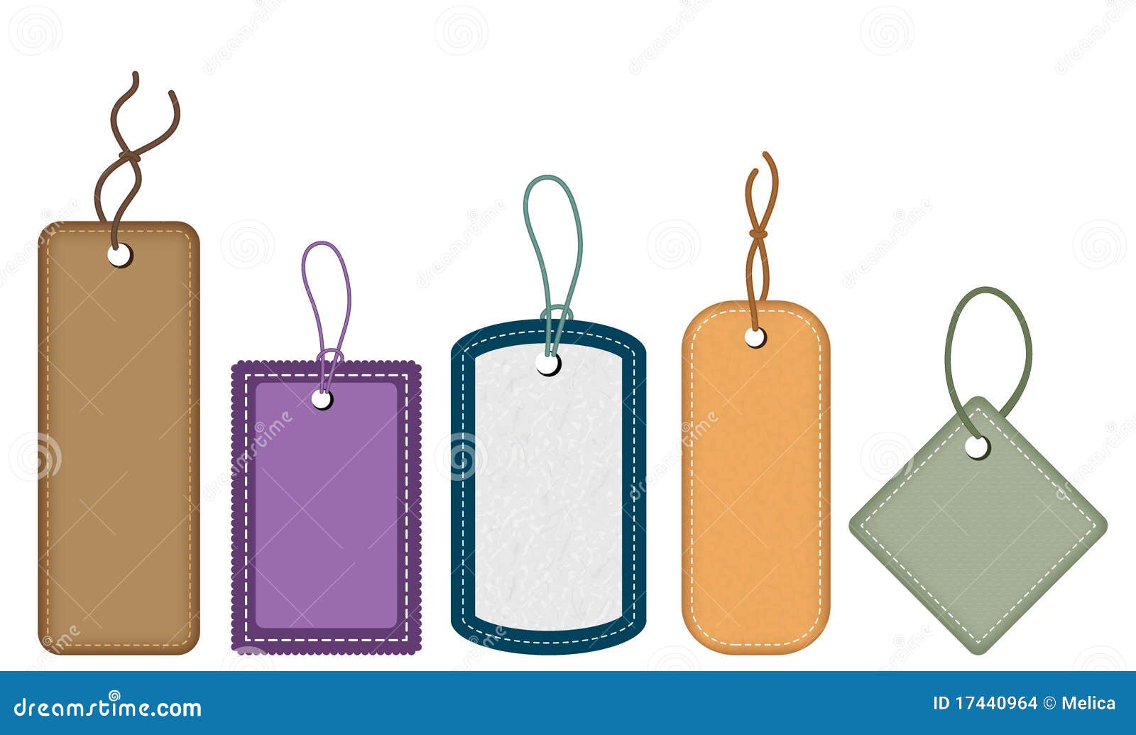 Collection of various tags stock vector. Illustration of package - 17440964