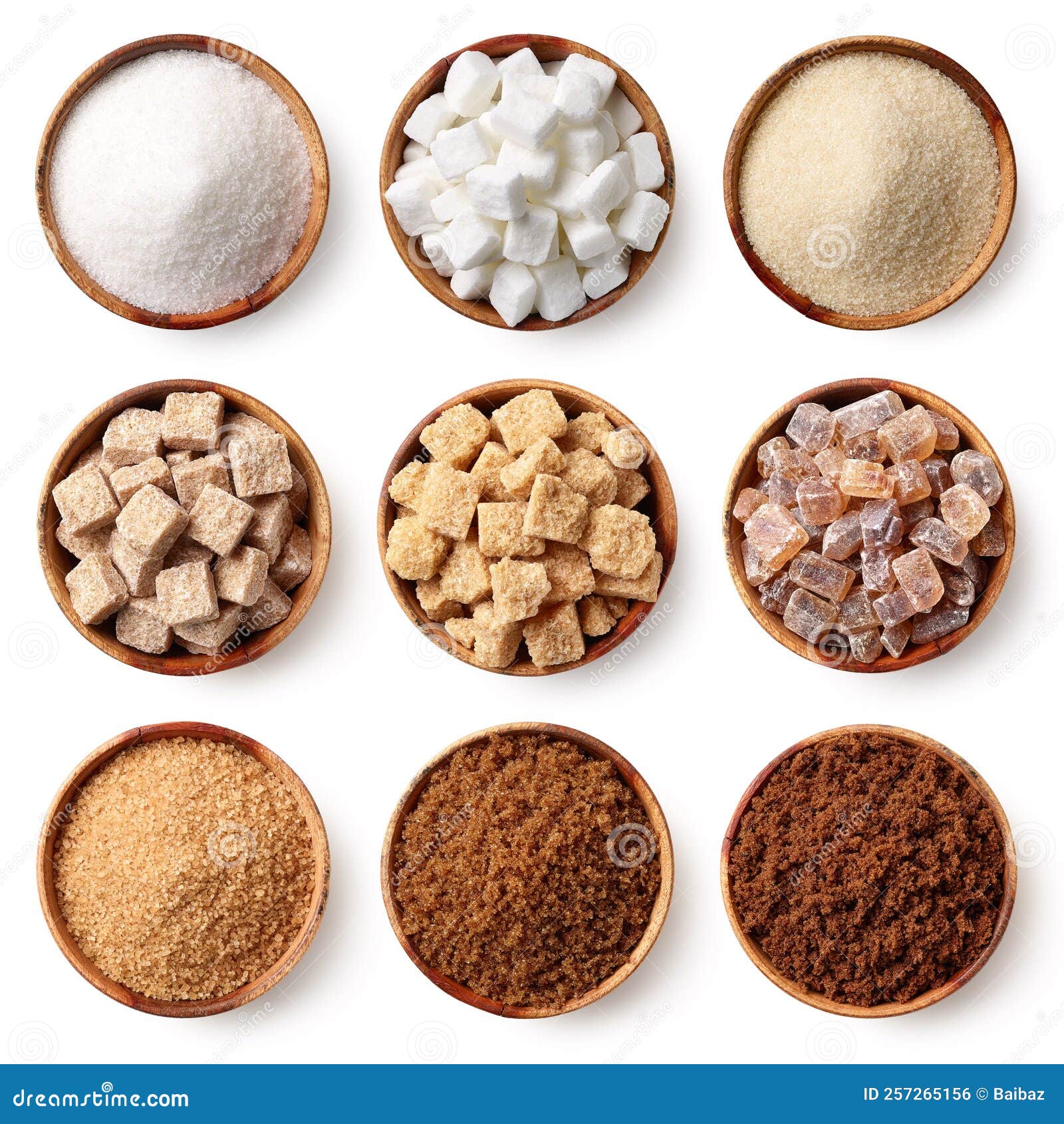 Collection of Various Types of Sugar Stock Photo - Image of energy ...