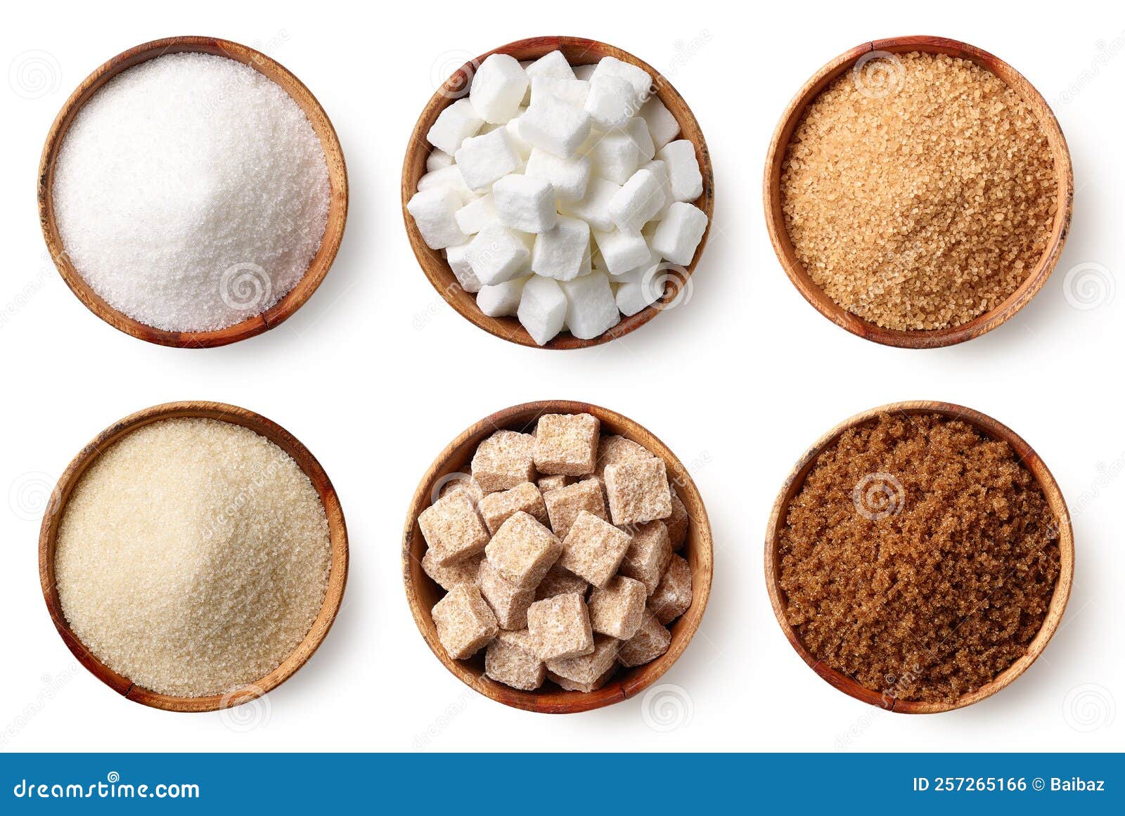 Collection of Various Types of Sugar Stock Photo - Image of cooking ...