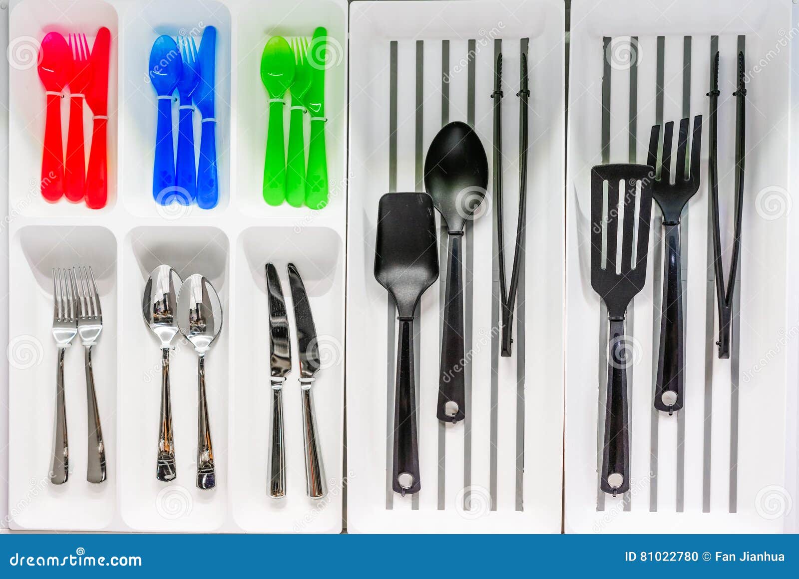 A Collection of Various Types of Tableware Stock Photo - Image of idea ...