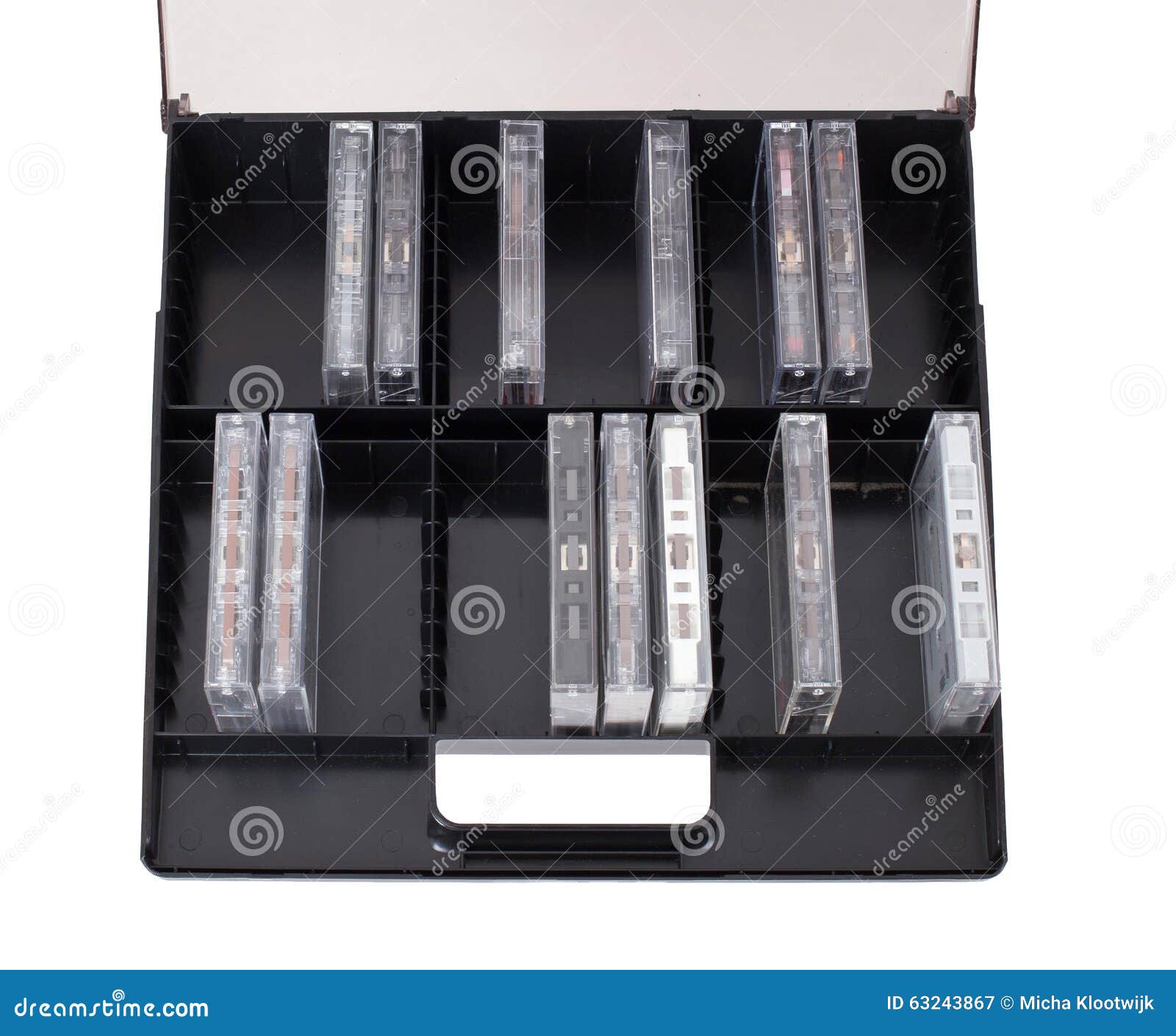 Collection of Various Vintage Audio Tapes Stock Image - Image of disco ...