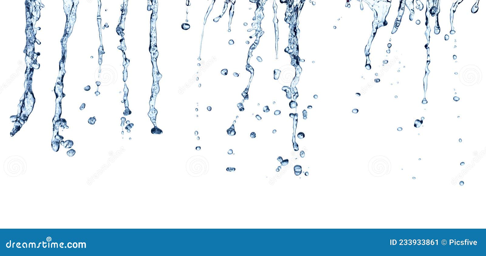 Water Splash Drop Blue Liquid Bubble Stock Image - Image of blue, white ...