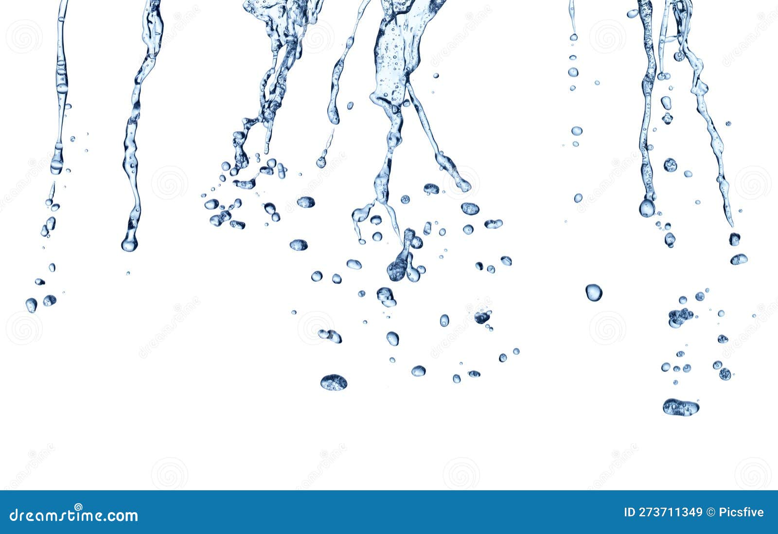 Water Splash Drop Blue Liquid Bubble Stock Image - Image of abstract ...