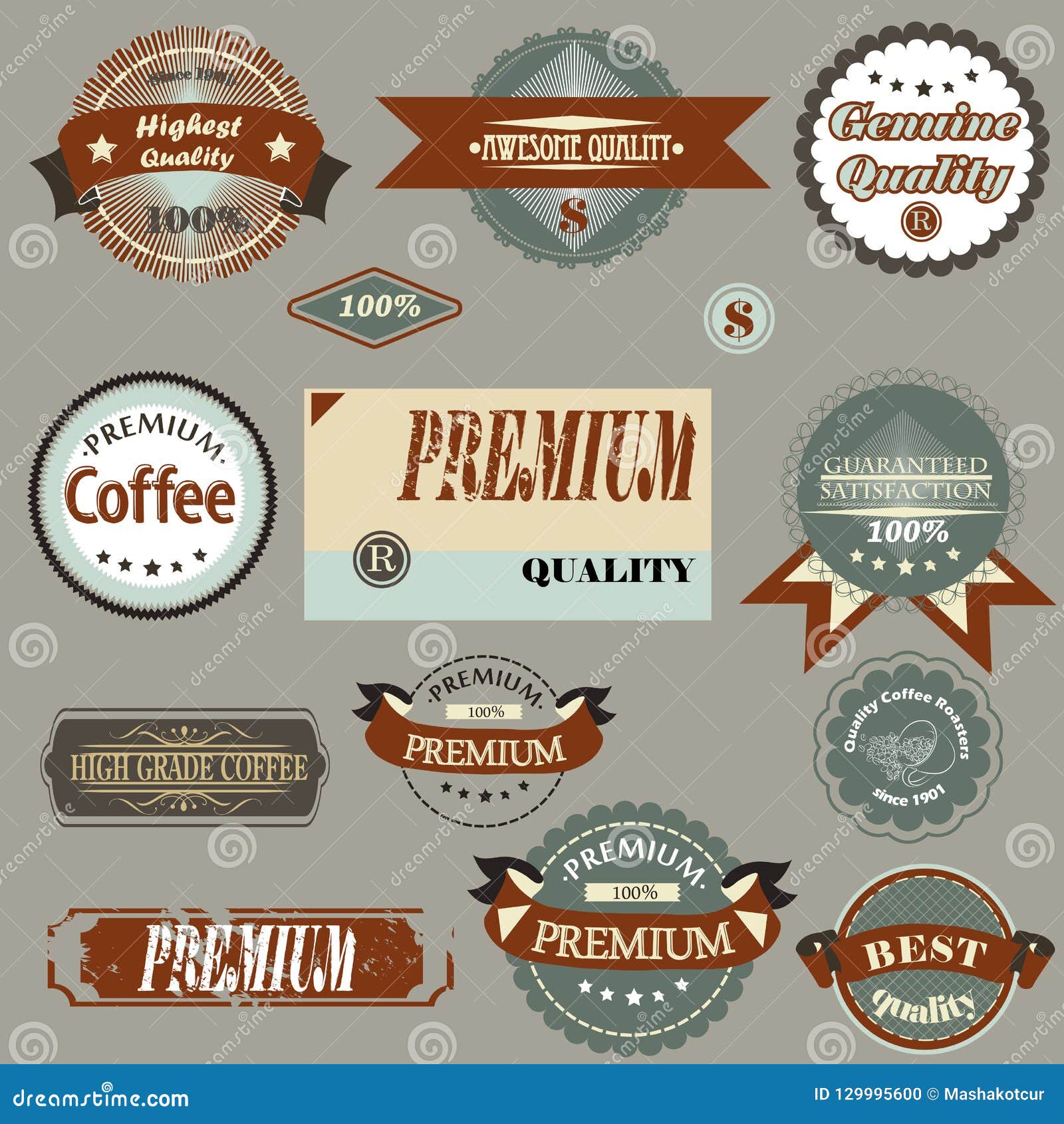 Collection of Vector Badges and Labels for Design Stock Vector ...