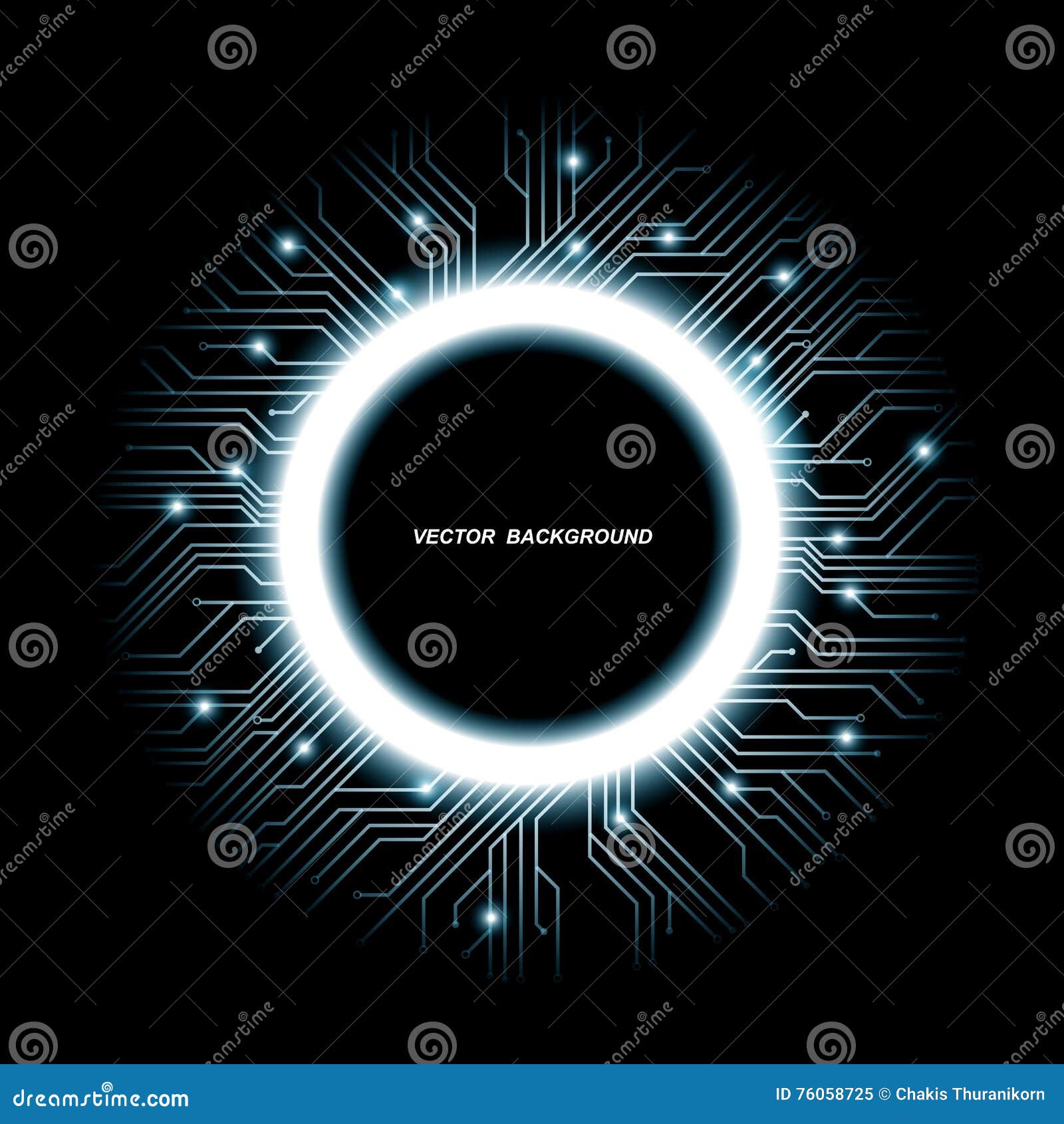 ICT. Information And Communication Technology Concept On Virtual Screen ...