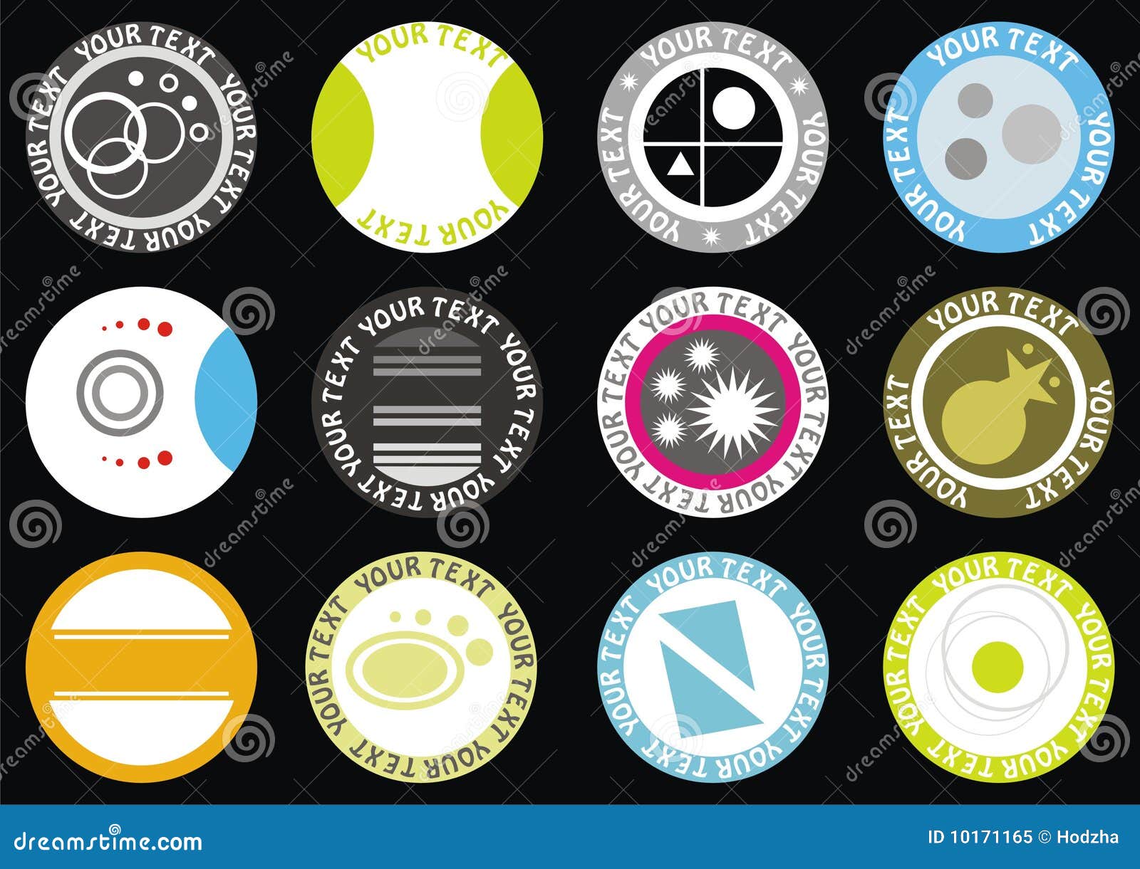 Collection of vector tags stock vector. Illustration of card - 10171165