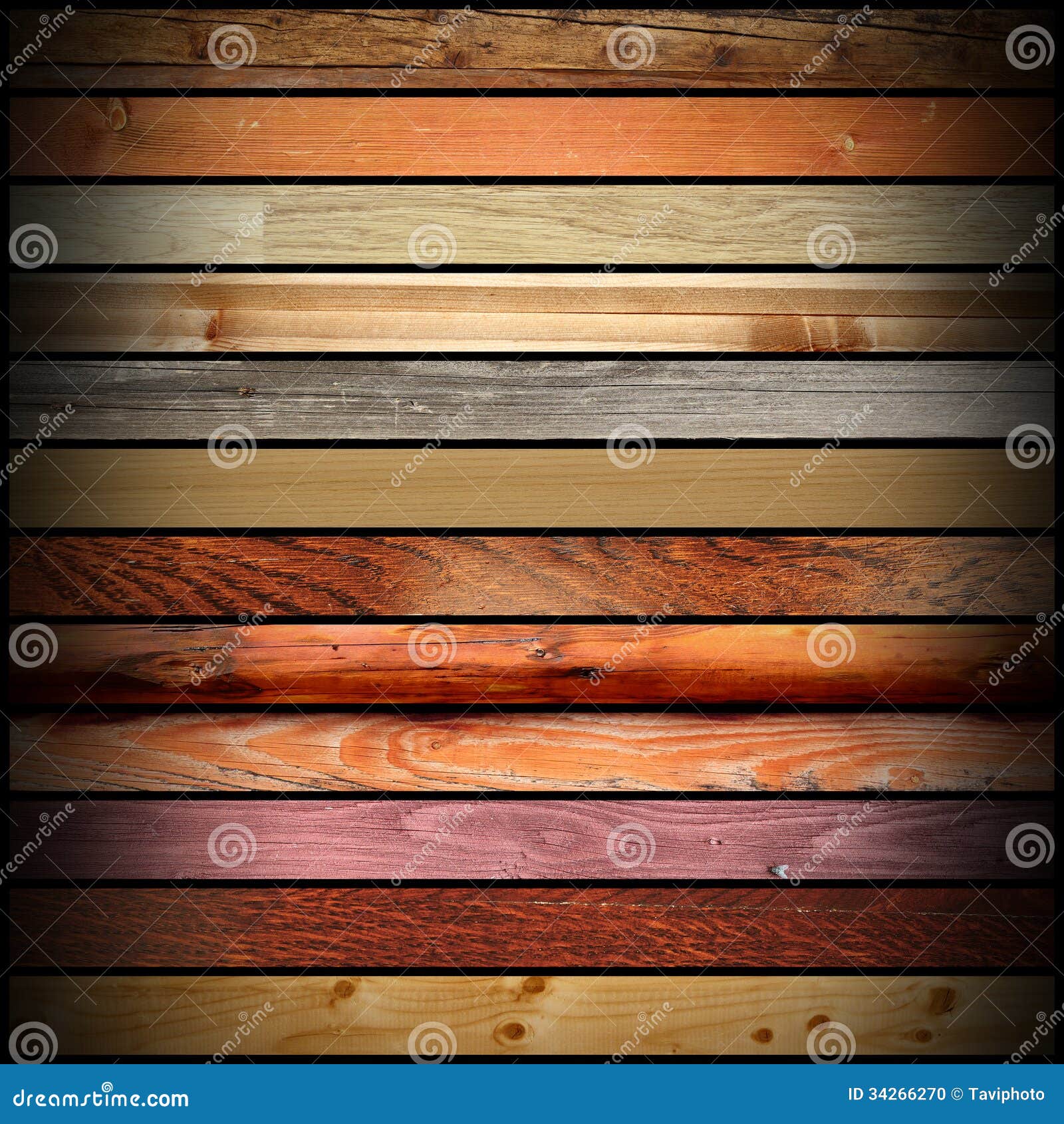 Collection Of Boards Made Of Different Types Of Wood Royalty-Free Stock ...