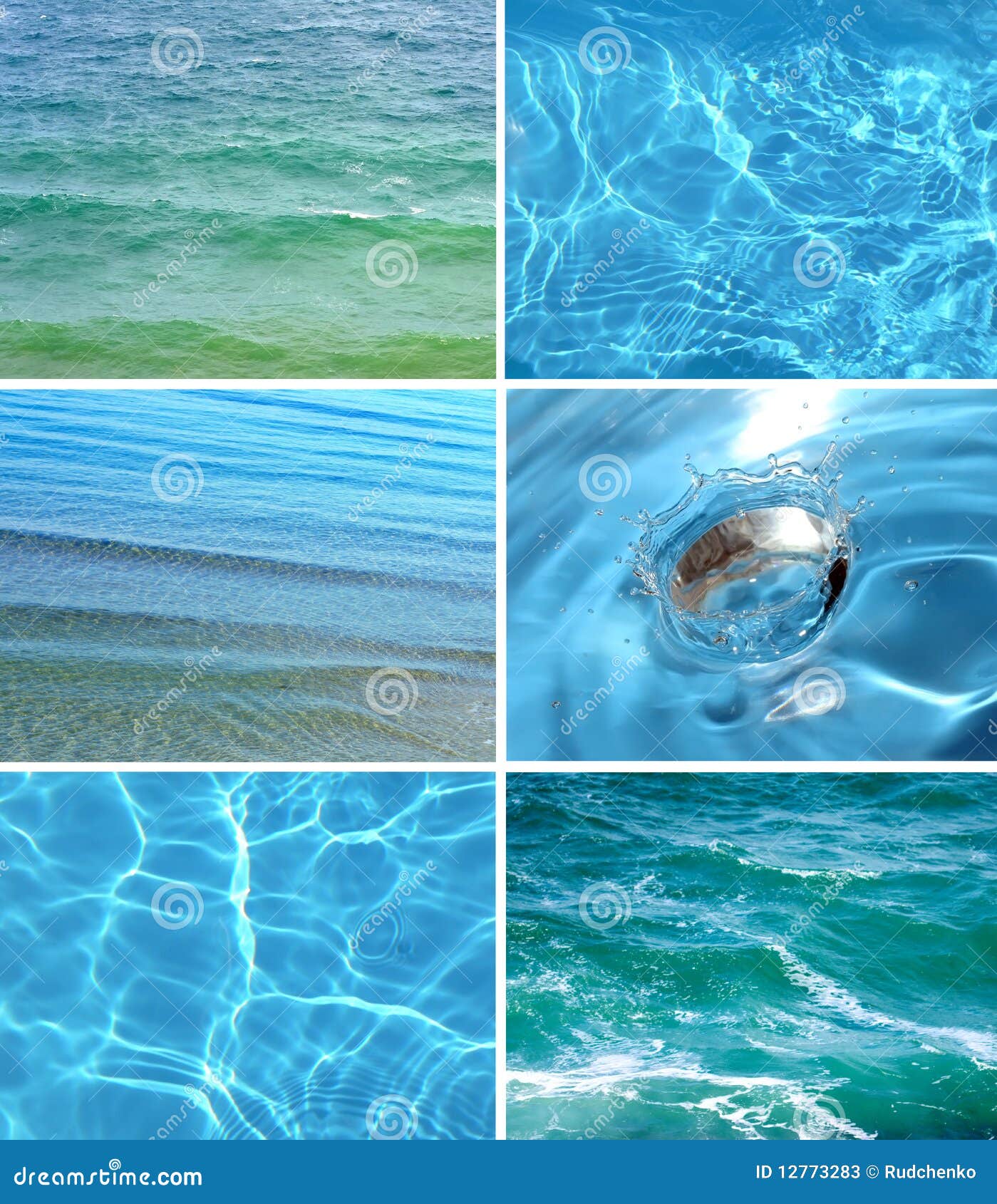Collection of Water Backgrounds Stock Image - Image of transparent ...