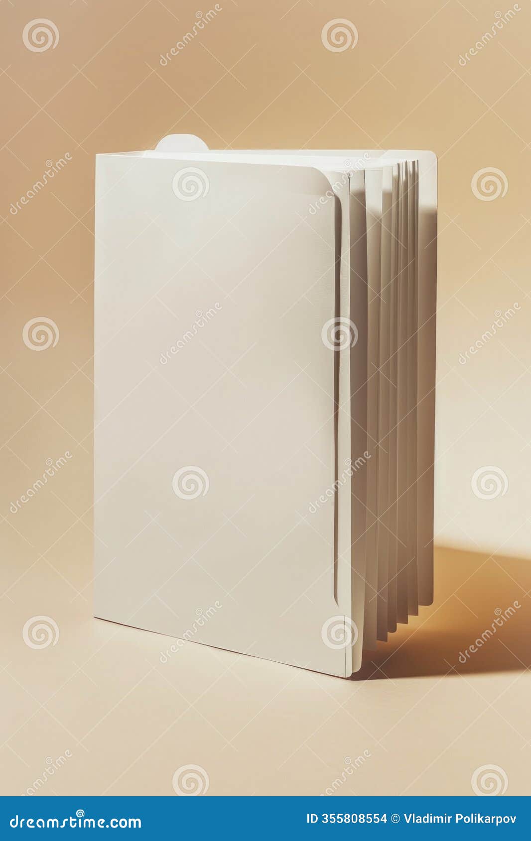 A Collection of White Folders Stacked on a Table, Possibly Containing ...