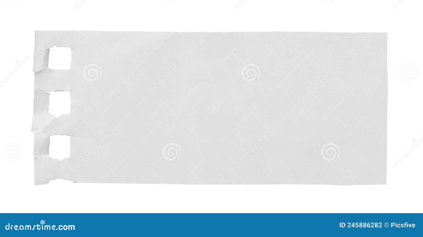 White Paper Ripped Message Torn Stock Photo - Image of blank, message ...