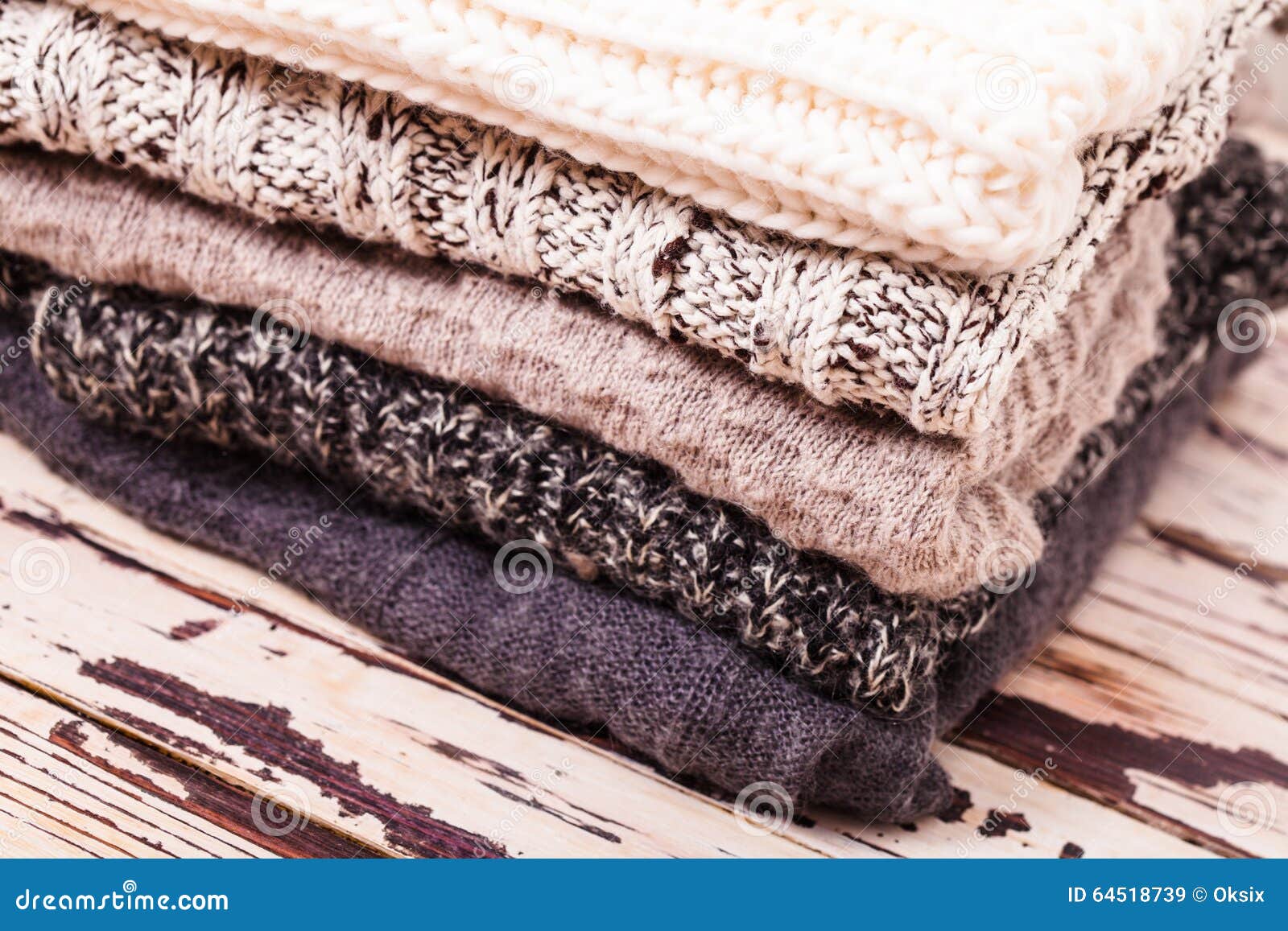 Collection of Woolen Clothes Stock Image - Image of fashion, heap: 64518739