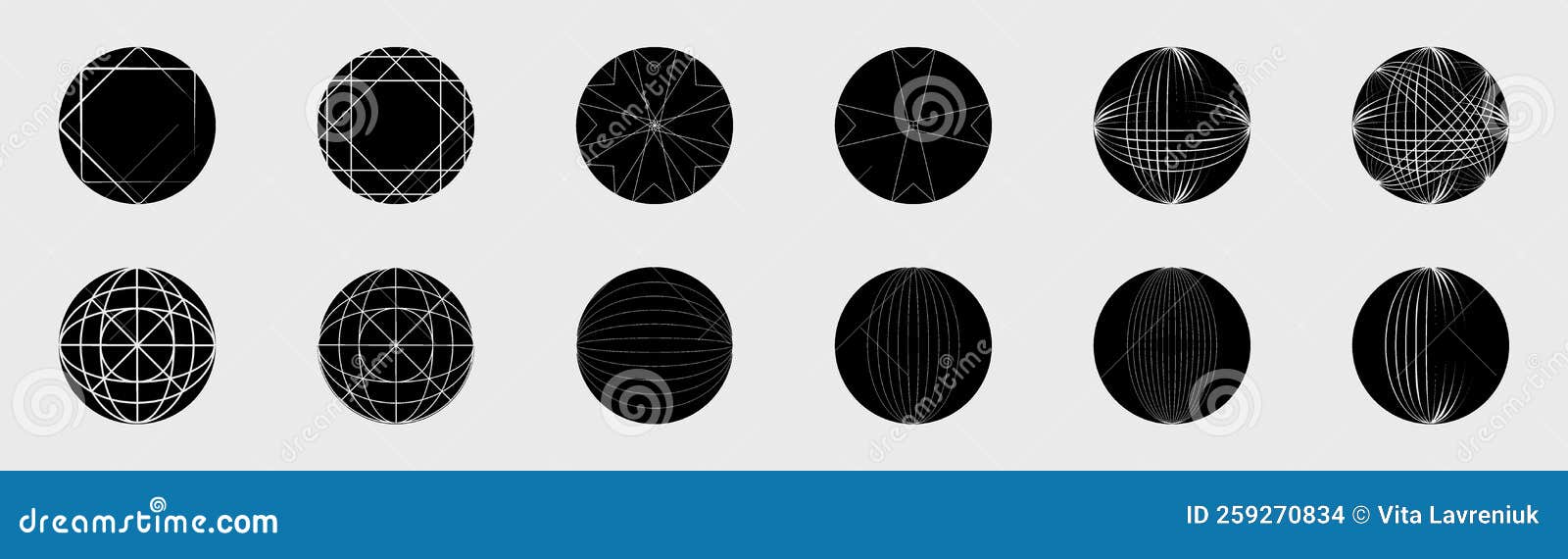 Collection of Y2K Elements. Large Set of Retro Objects for Design ...