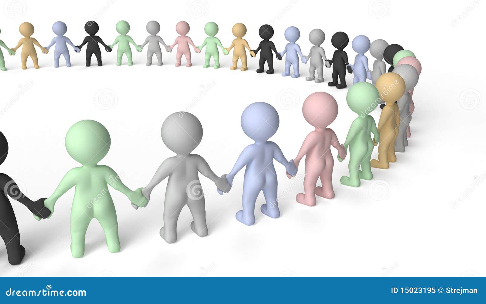 Collective stock illustration. Illustration of togetherness - 15023195