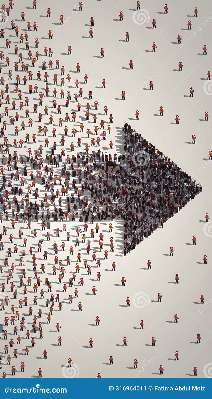 Collective Direction Line Icons Collection. Collaboration, Consensus ...