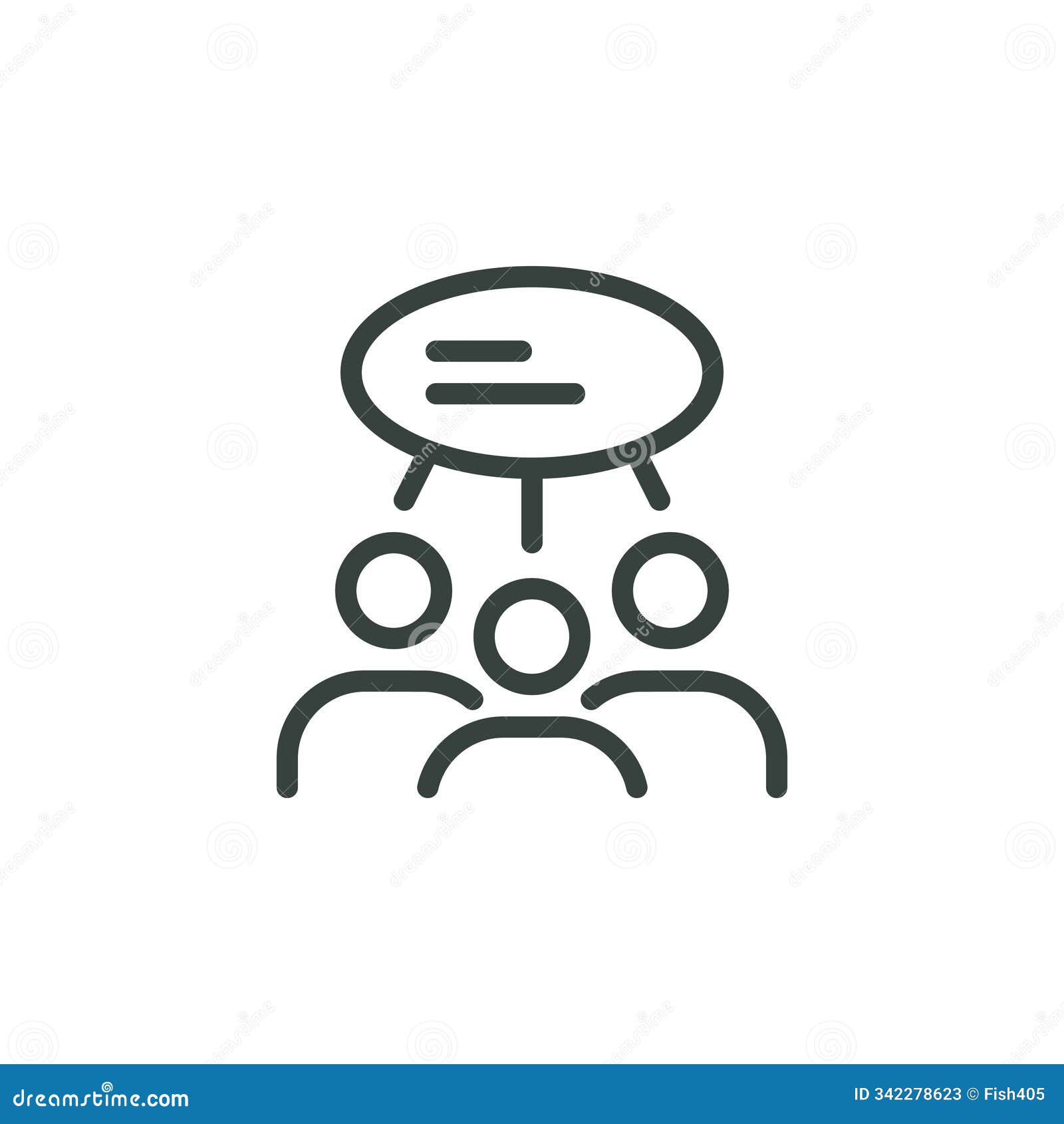 Collective Learning, Group Knowledge, Teamwork, Workshop Outline Icon ...