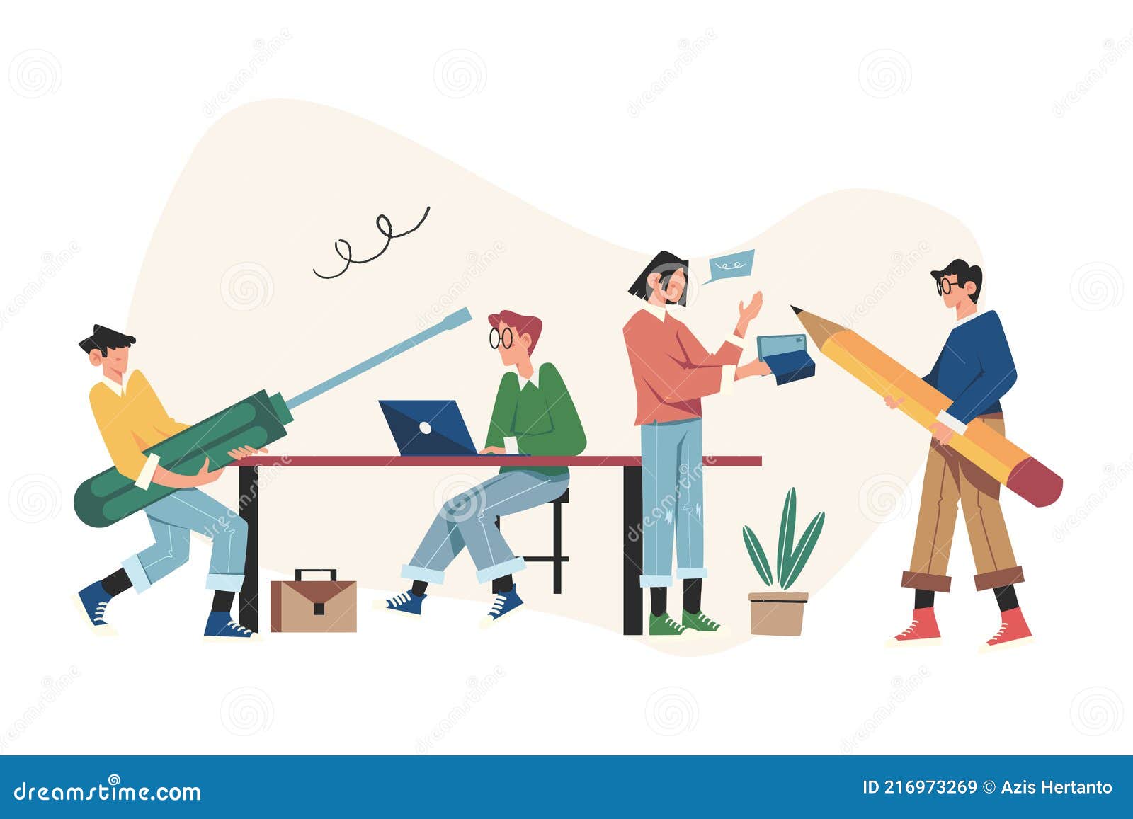 Collective Thinking and Brainstorming Company Information Analytics ...