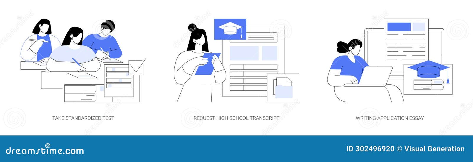 Take Standardized Test Isolated Cartoon Vector Illustrations ... Take Standardized Test Isolated Cartoon Vector Illustrations ...