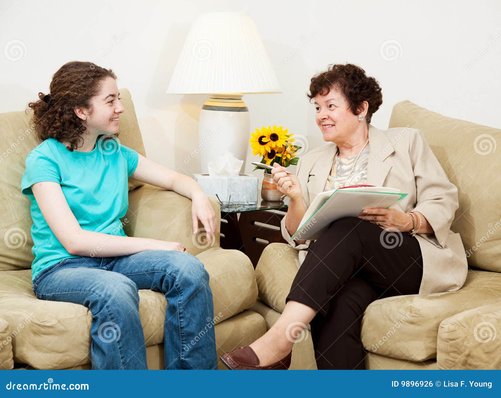 College Admissions Interview Stock Photo - Image of counseling ...