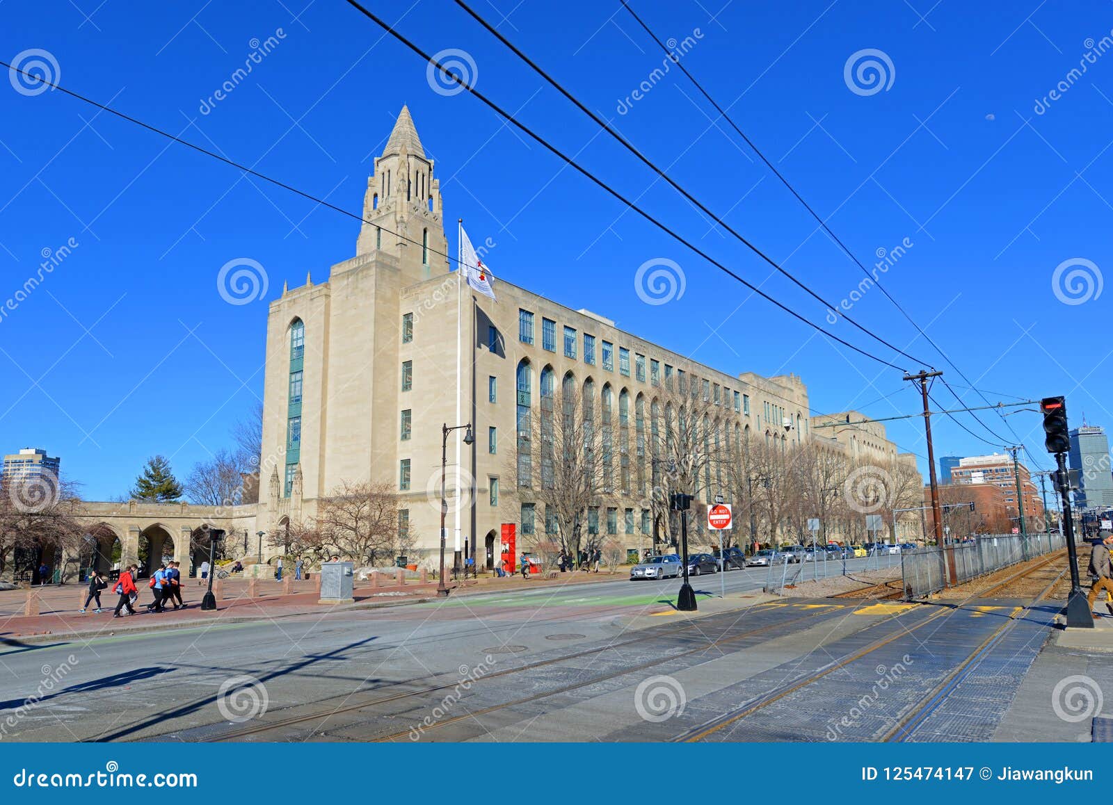 Boston University, Massachusetts, USA Editorial Photography - Image of ...