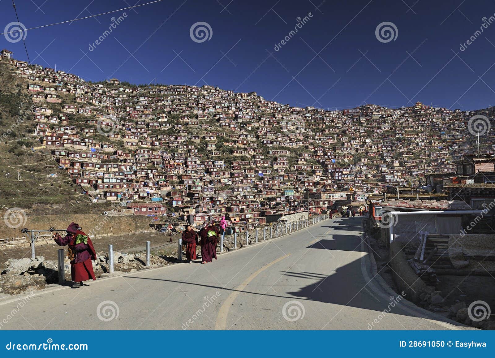 College of Buddhism and Monks Editorial Image - Image of monkery ...