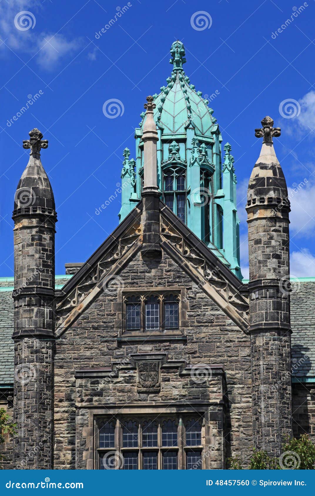 College building stock photo. Image of university, gothic - 48457560