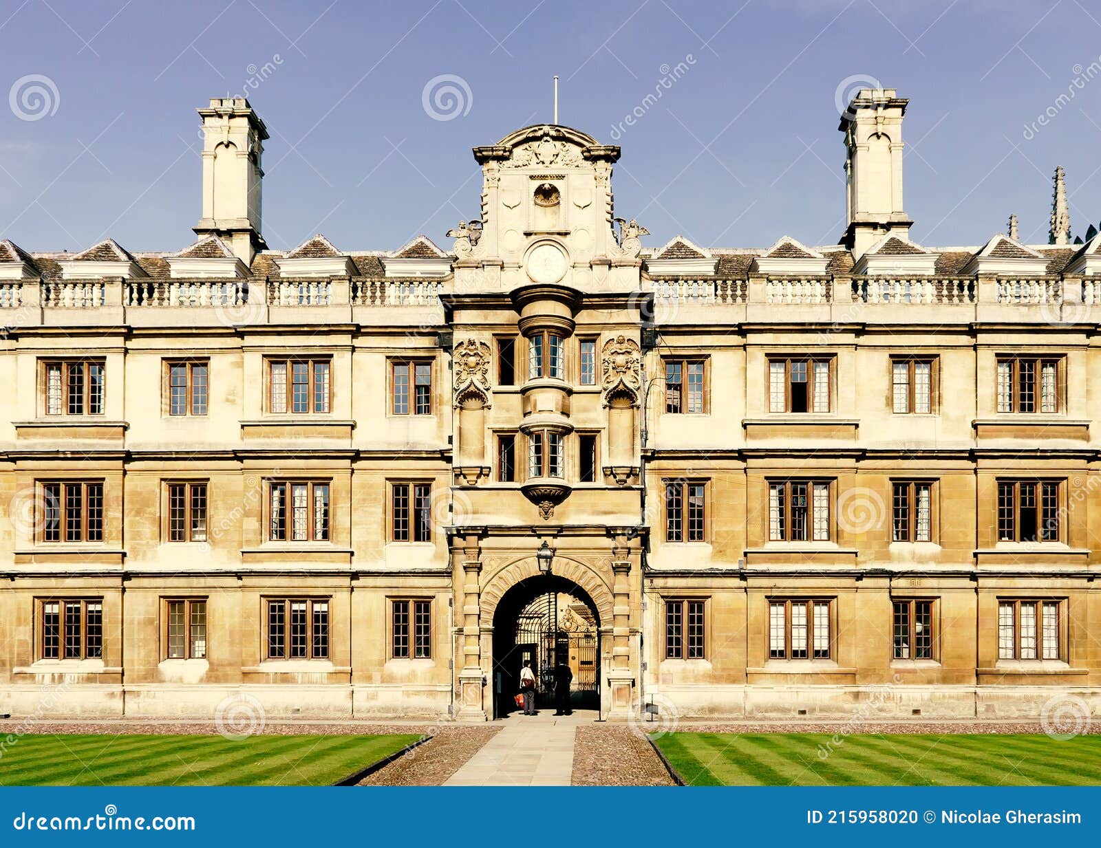 College building facade editorial image. Image of architecture - 215958020