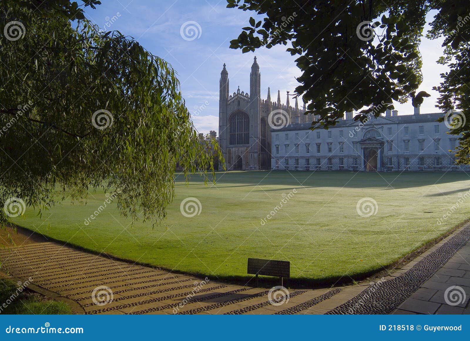 College Chapel, Cambridge De Rey Foto de archivo - Imagen de centro ...