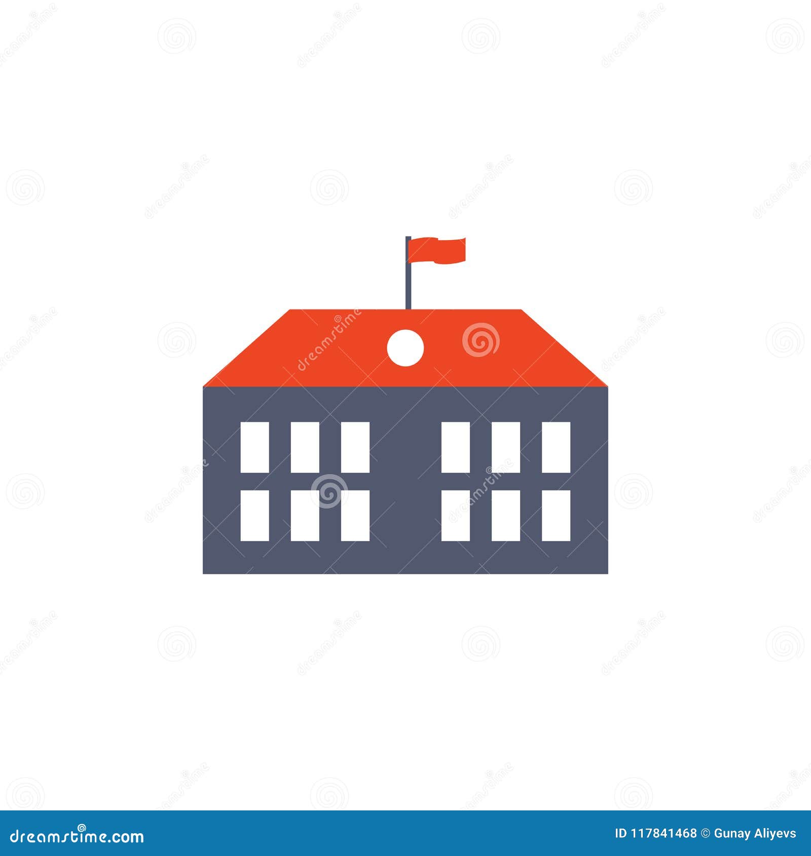 College Colored Icon. Element of School Icon for Mobile Concept and Web ...