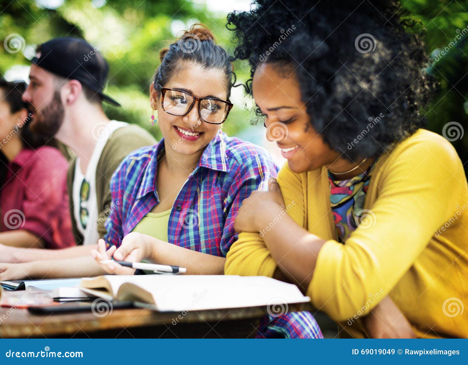 College Communication Education Planning Studying Concept Stock Image ...