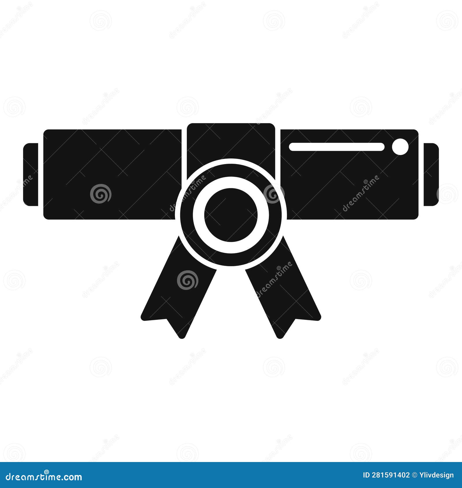 College Diploma Icon Simple Vector. Campus University Stock Vector ...