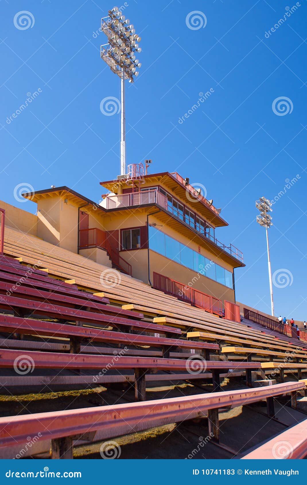 College football stands stock image. Image of bleachers - 10741183