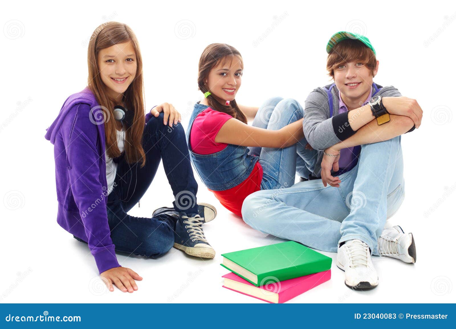 College friends stock image. Image of group, portrait - 23040083