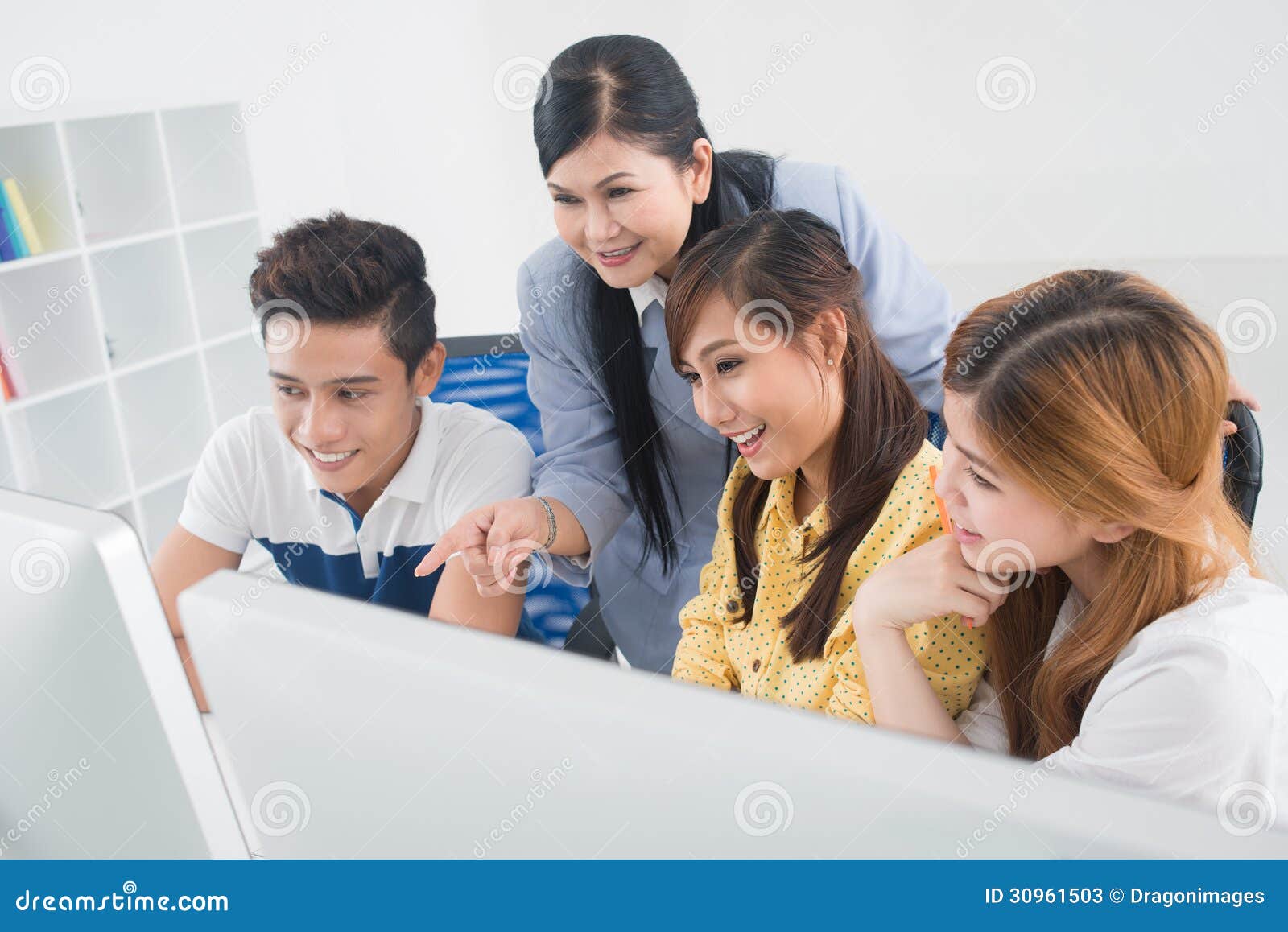 College fun stock image. Image of happy, explaining, highschool - 30961503