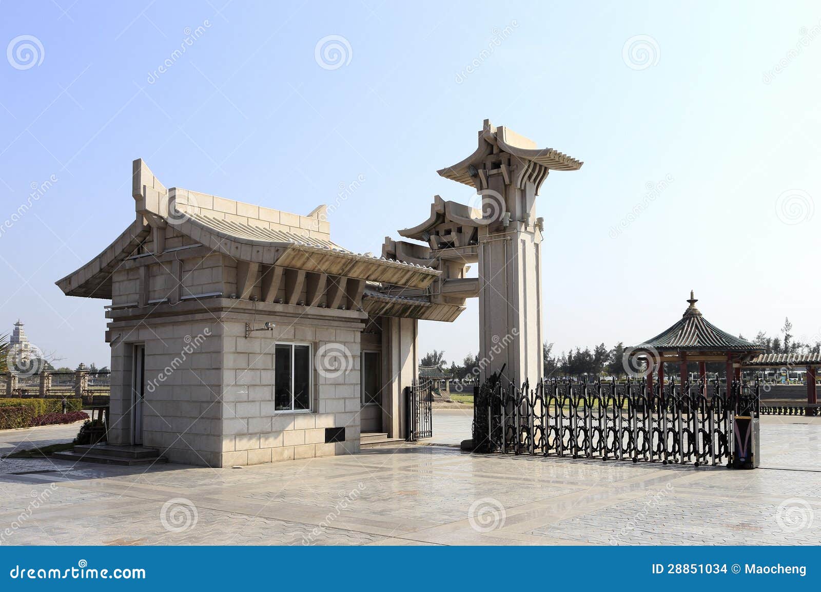 College gate stock photo. Image of stone, park, door - 28851034