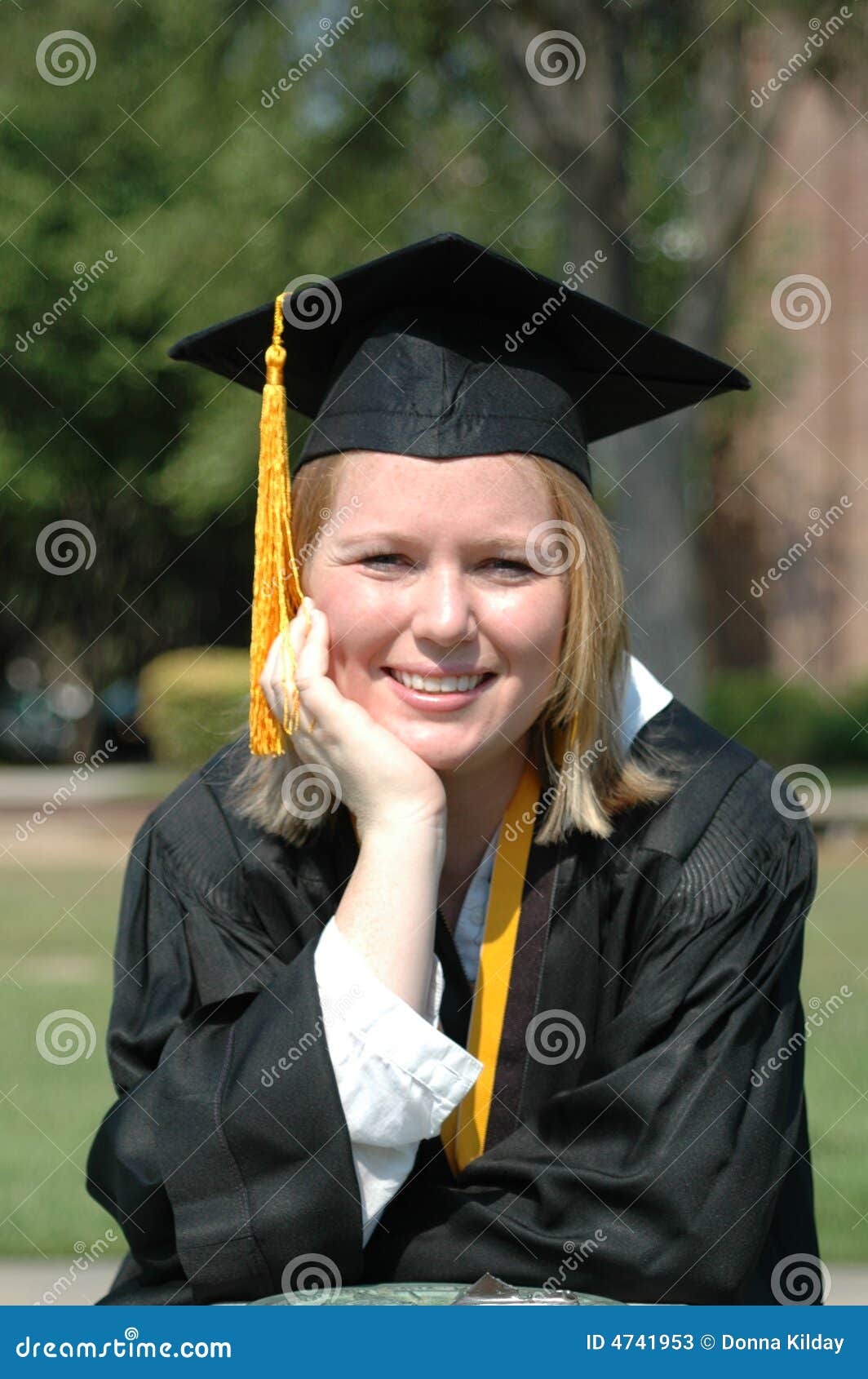 College Graduate stock image. Image of graduation, female - 4741953