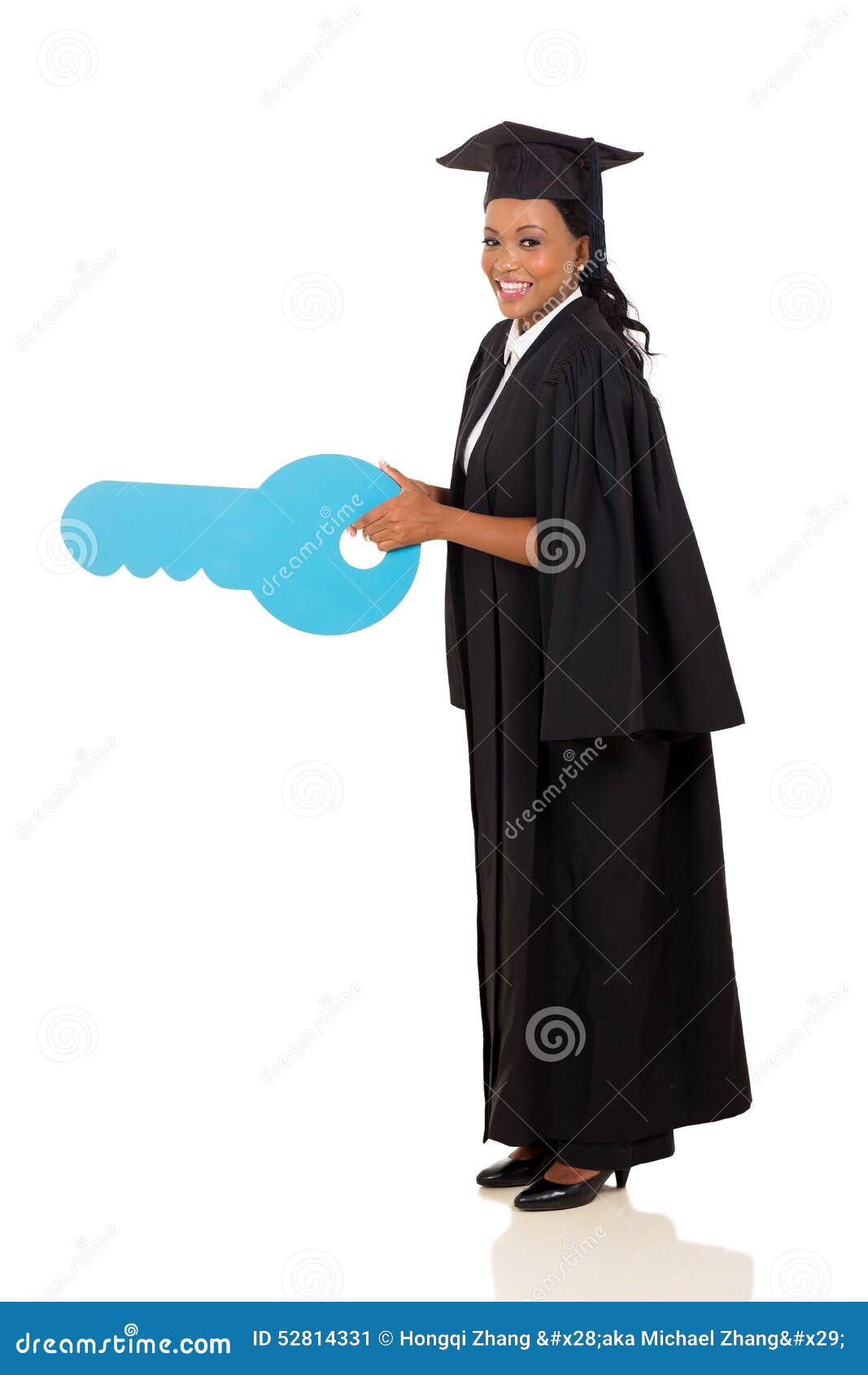 College graduate huge key stock image. Image of achievement - 52814331