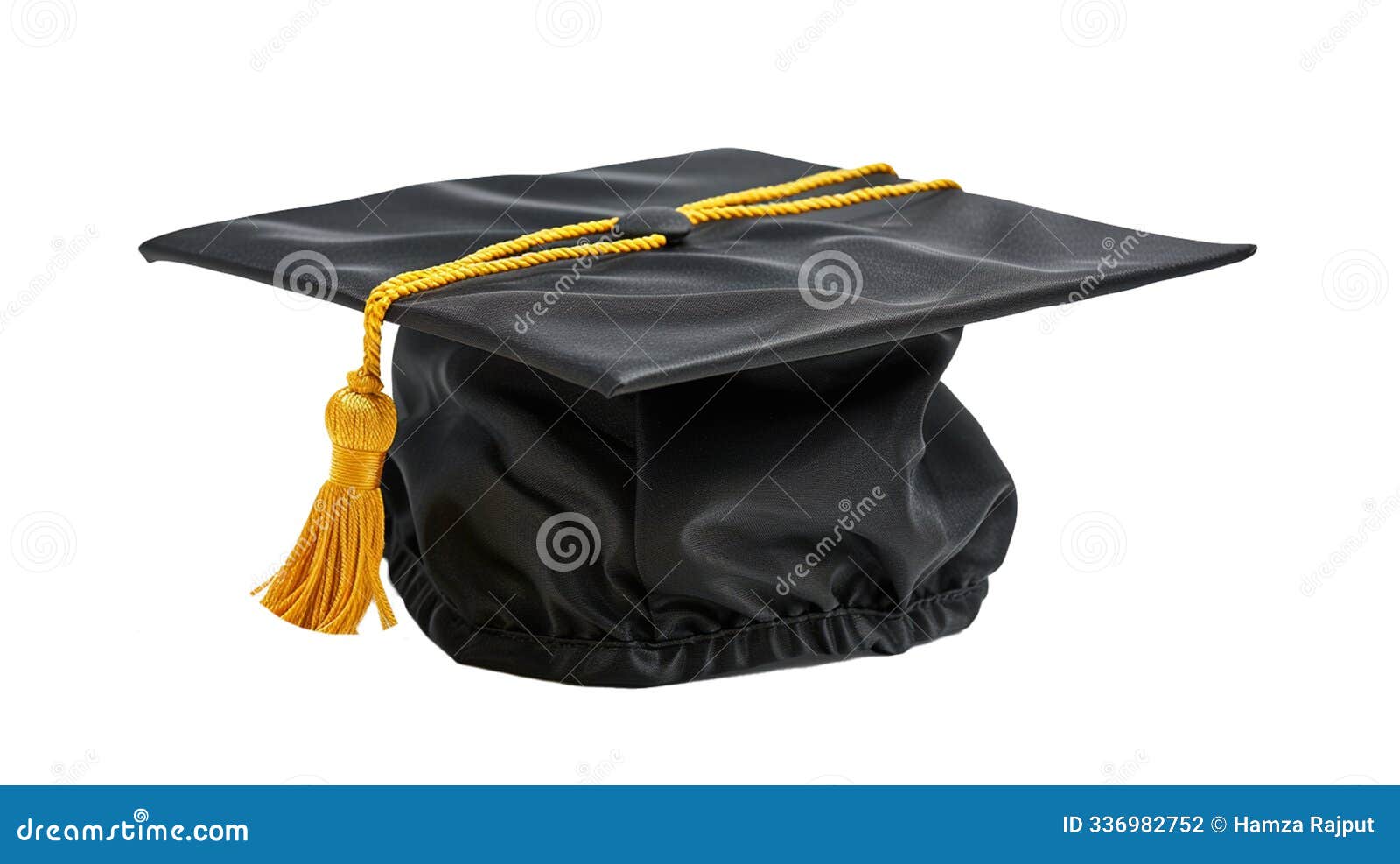 College Graduation Cap Hyper Realistic Highly Detailed Isolated on ...