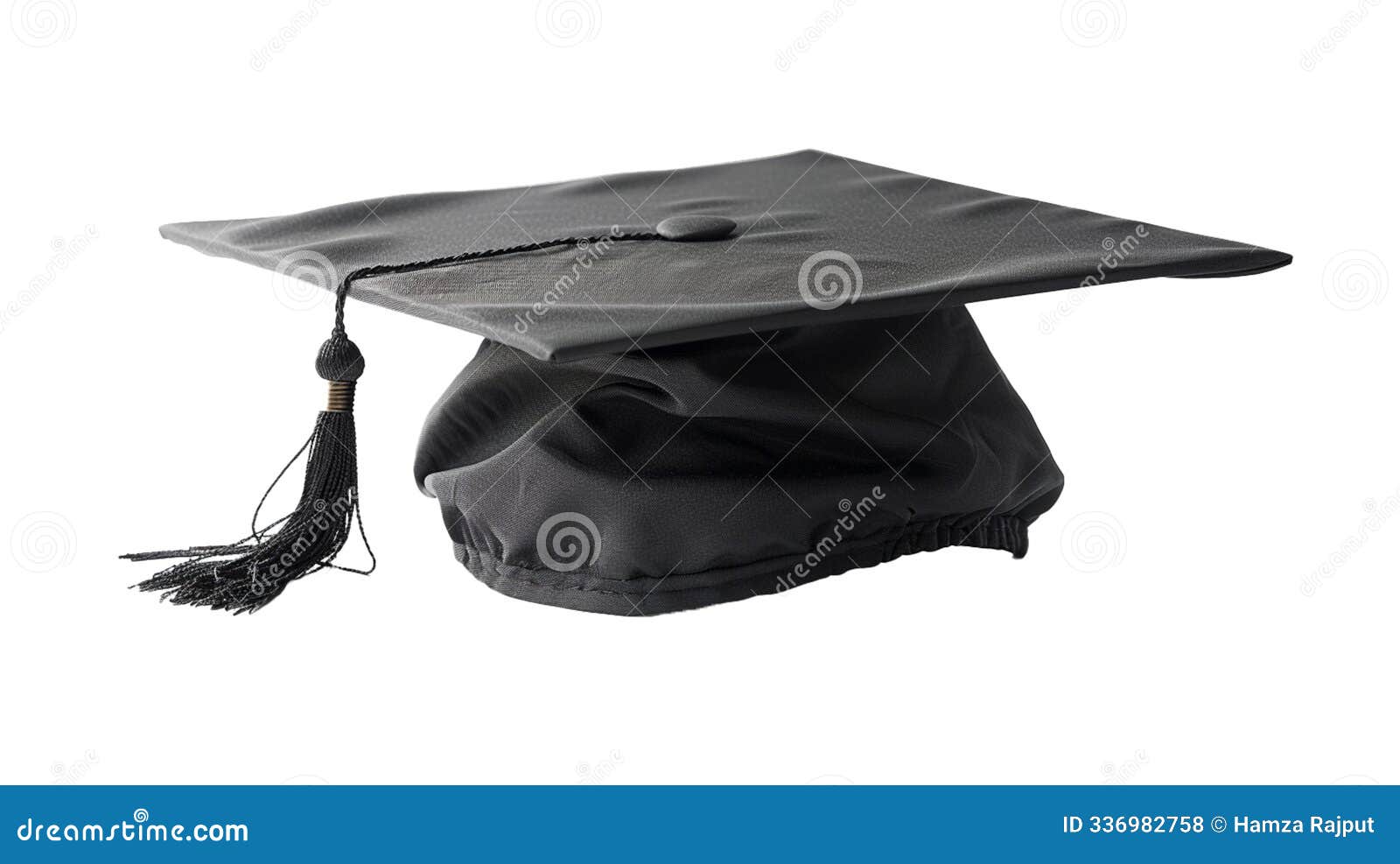 College Graduation Cap Hyper Realistic Highly Detailed Isolated on ...